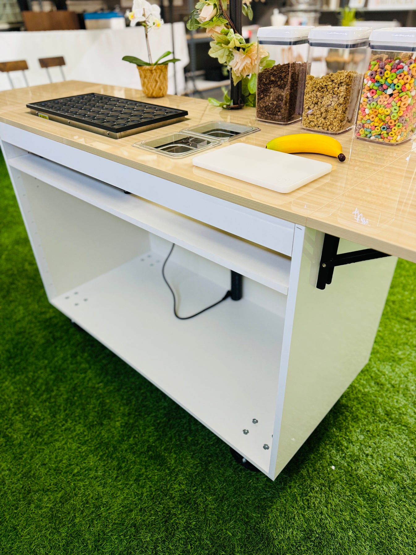 MINI PANCAKE CART- MODEL S 7FT – Ematik Vending Carts