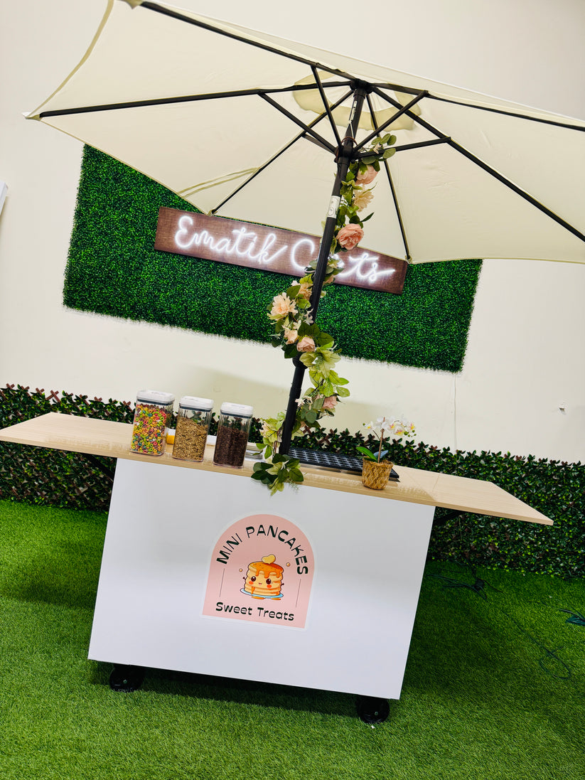 MINI PANCAKE CART- MODEL S 7FT – Ematik Vending Carts